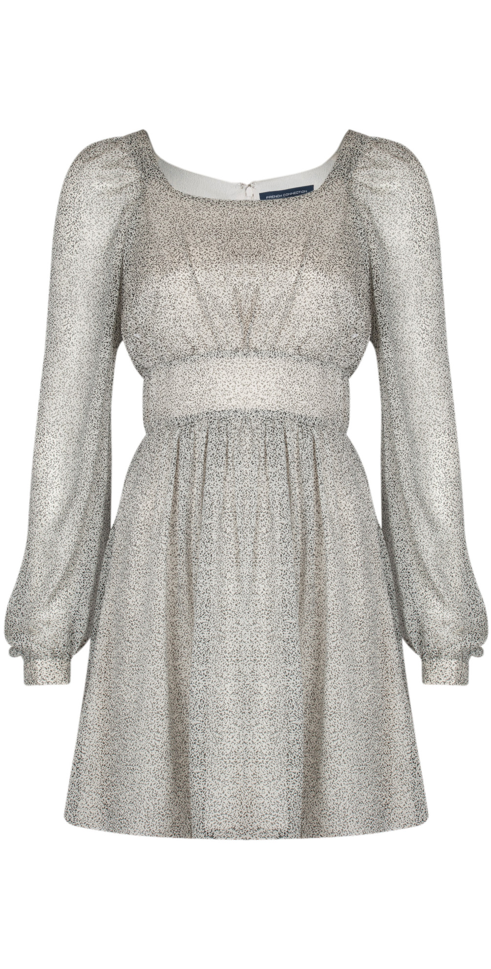 French Connection Carara Silk Dress in Milka