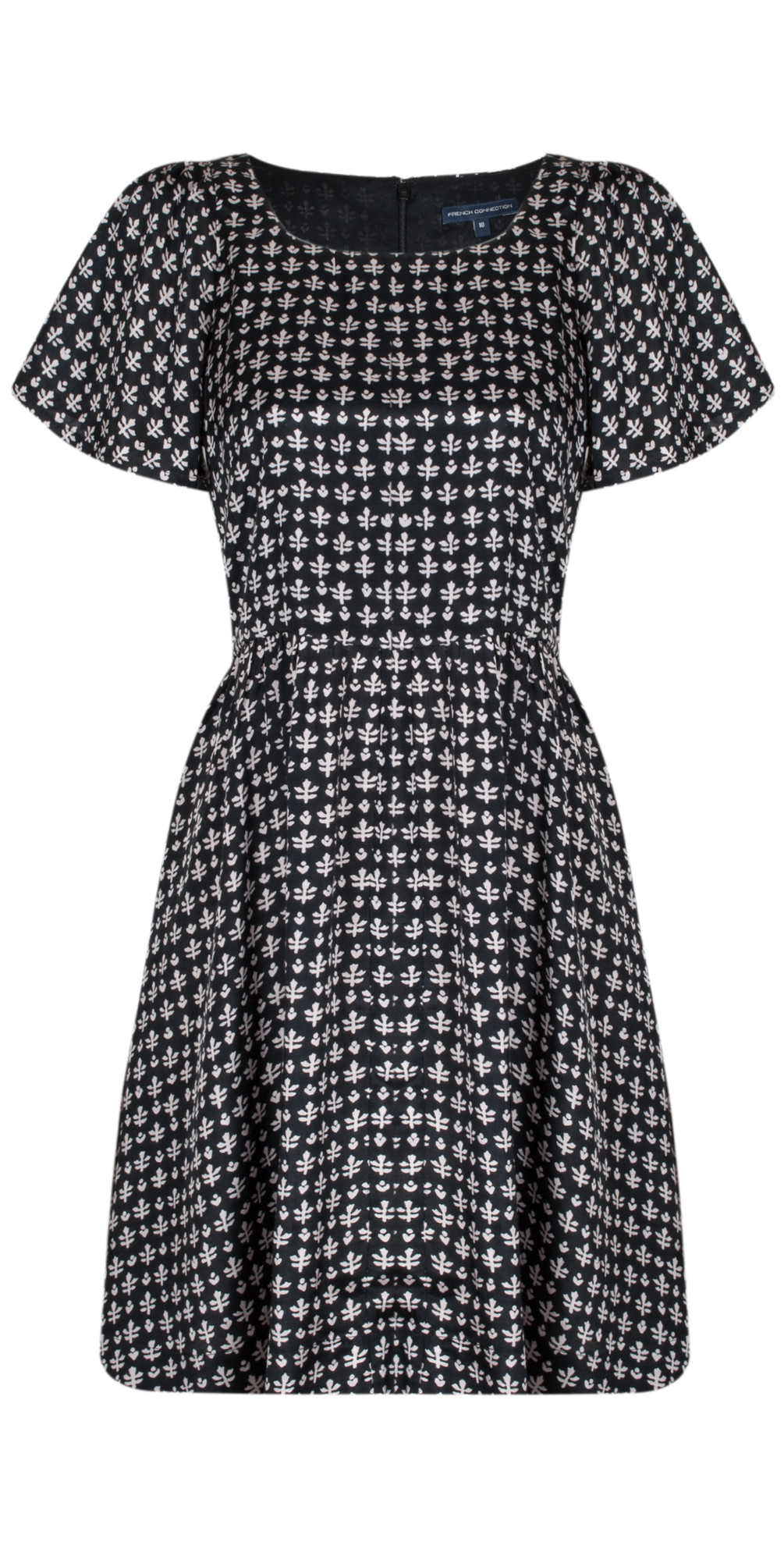 French Connection Summer Thistle Dress in Black