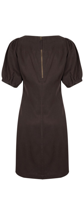 Jackpot Clothing Dene Dress in Brown