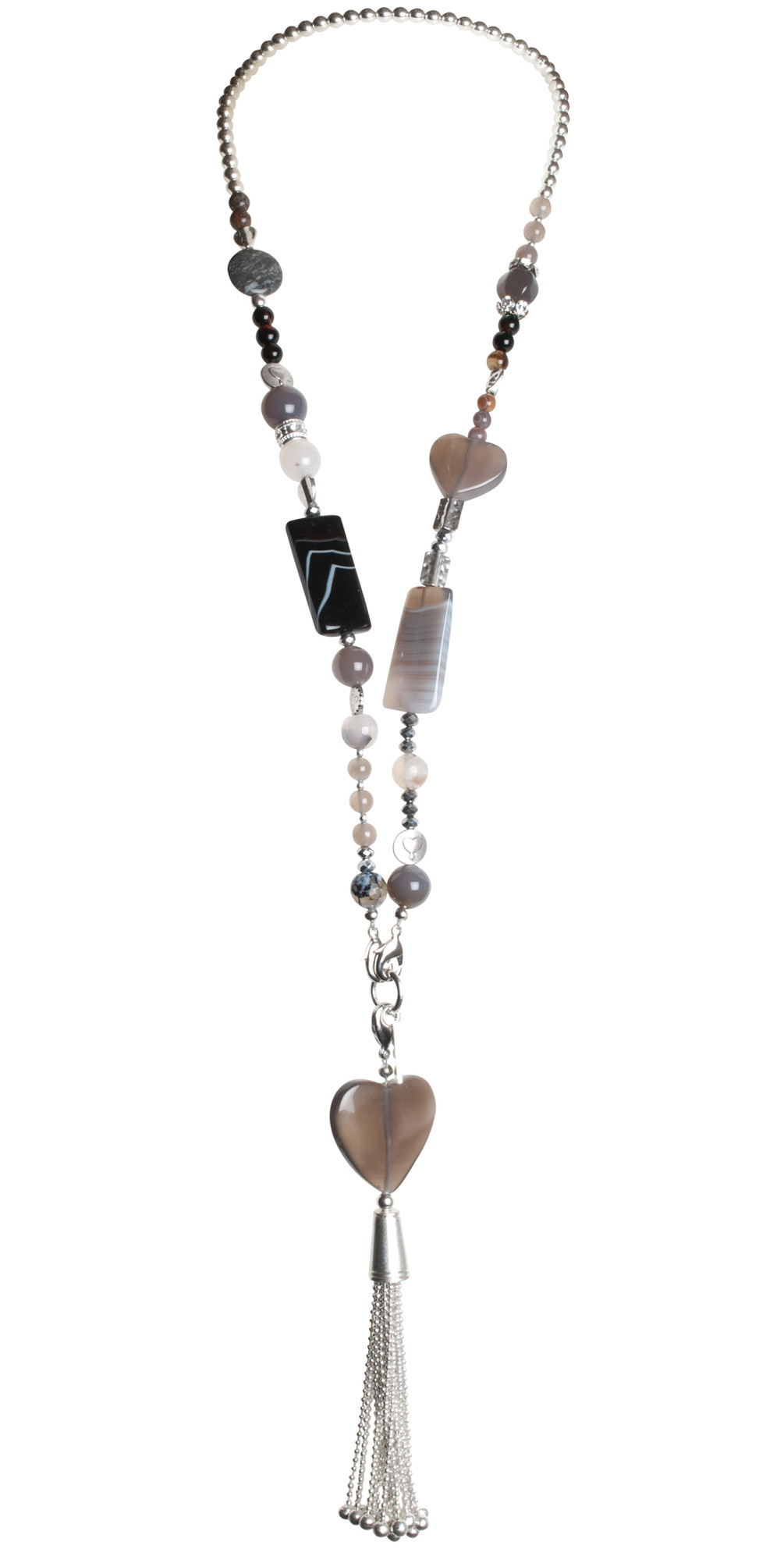 Pranella Barbarella Necklace in Silver