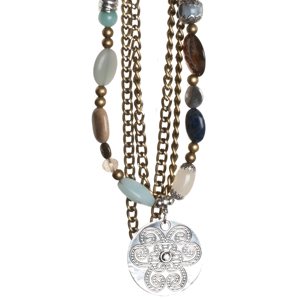 Pranella Morocco Necklace in Gold