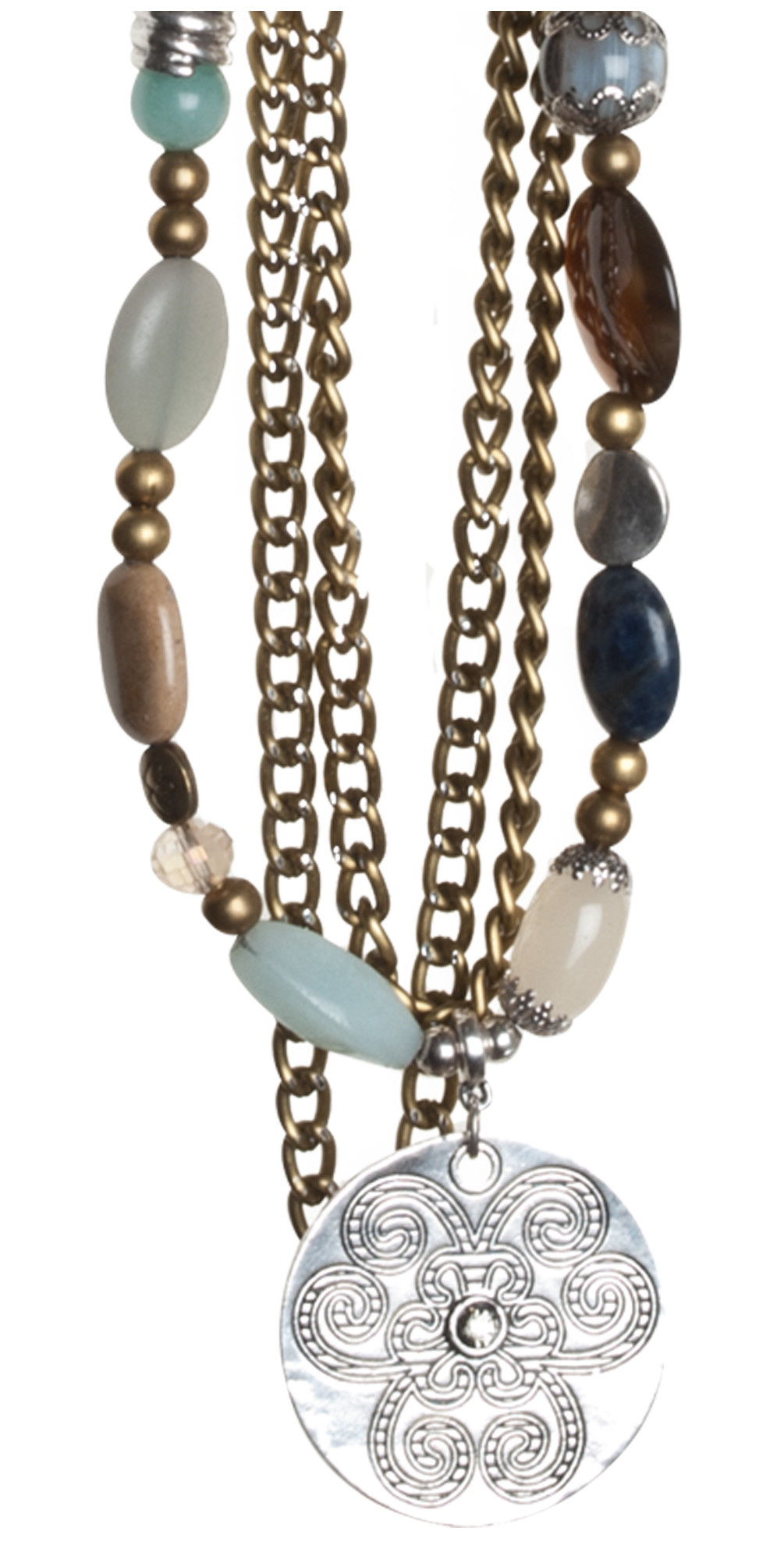 Pranella Morocco Necklace in Gold