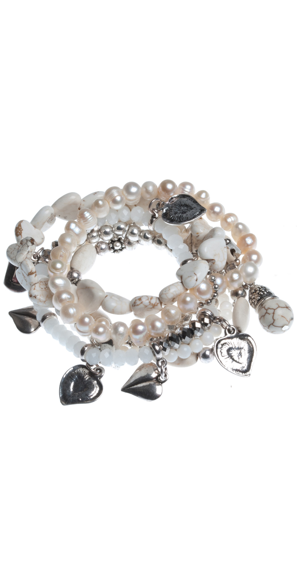 Pranella Angel Bracelet in Pearl