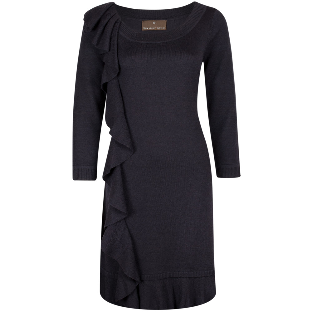 Fenn Wright Manson Frill Detail Dress in Mercury