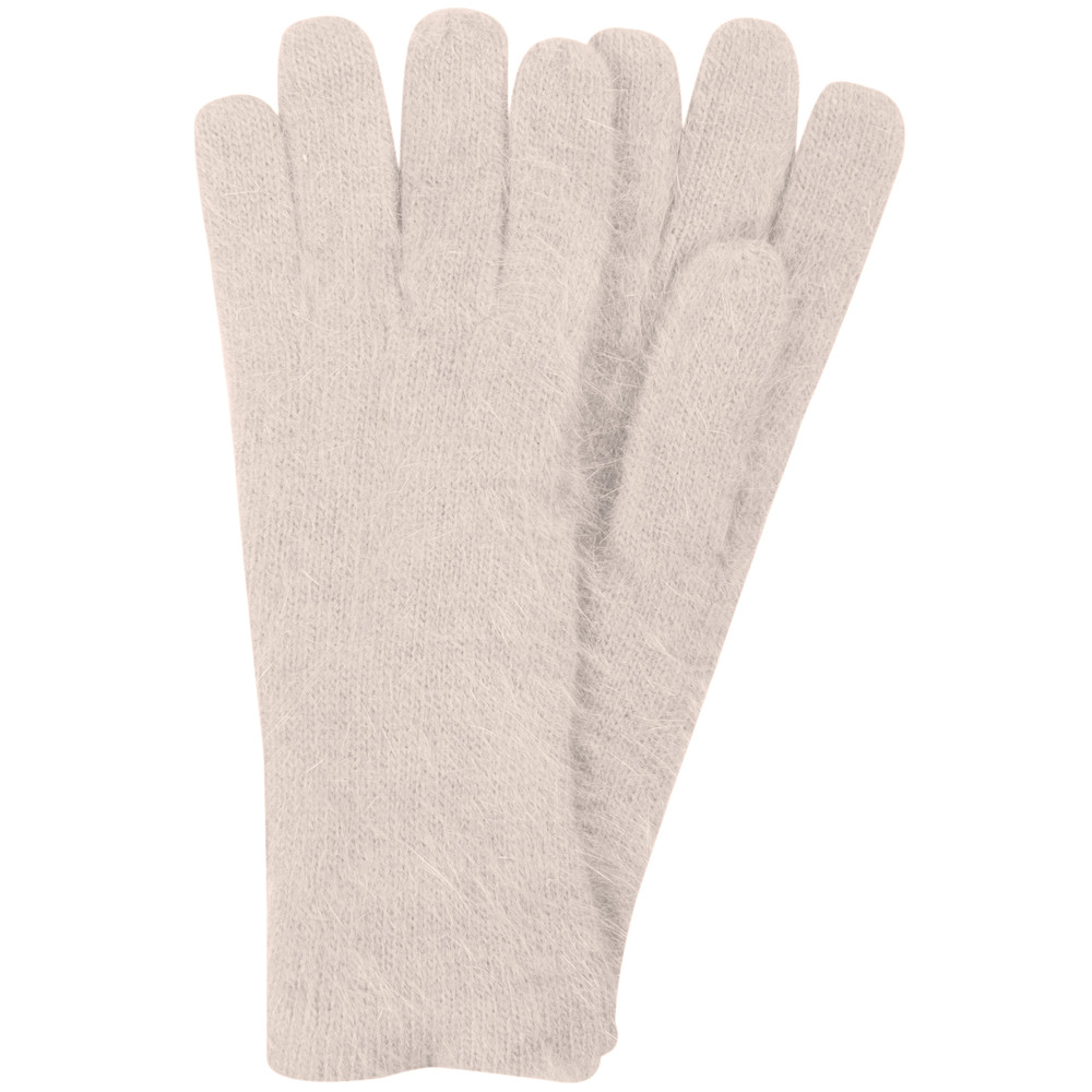 Pia Rossini Kelly Soft Angora Glove in Silver