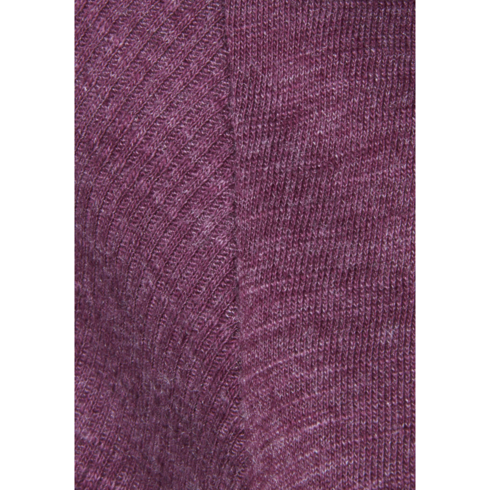 Sandwich Clothing Essentials Jersey Cardigan in Dark Berry