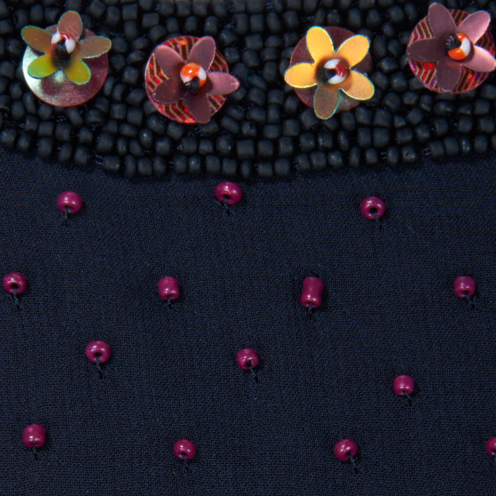 French Connection Winter Gems Long Sleeve Tunic Dress in balsamic