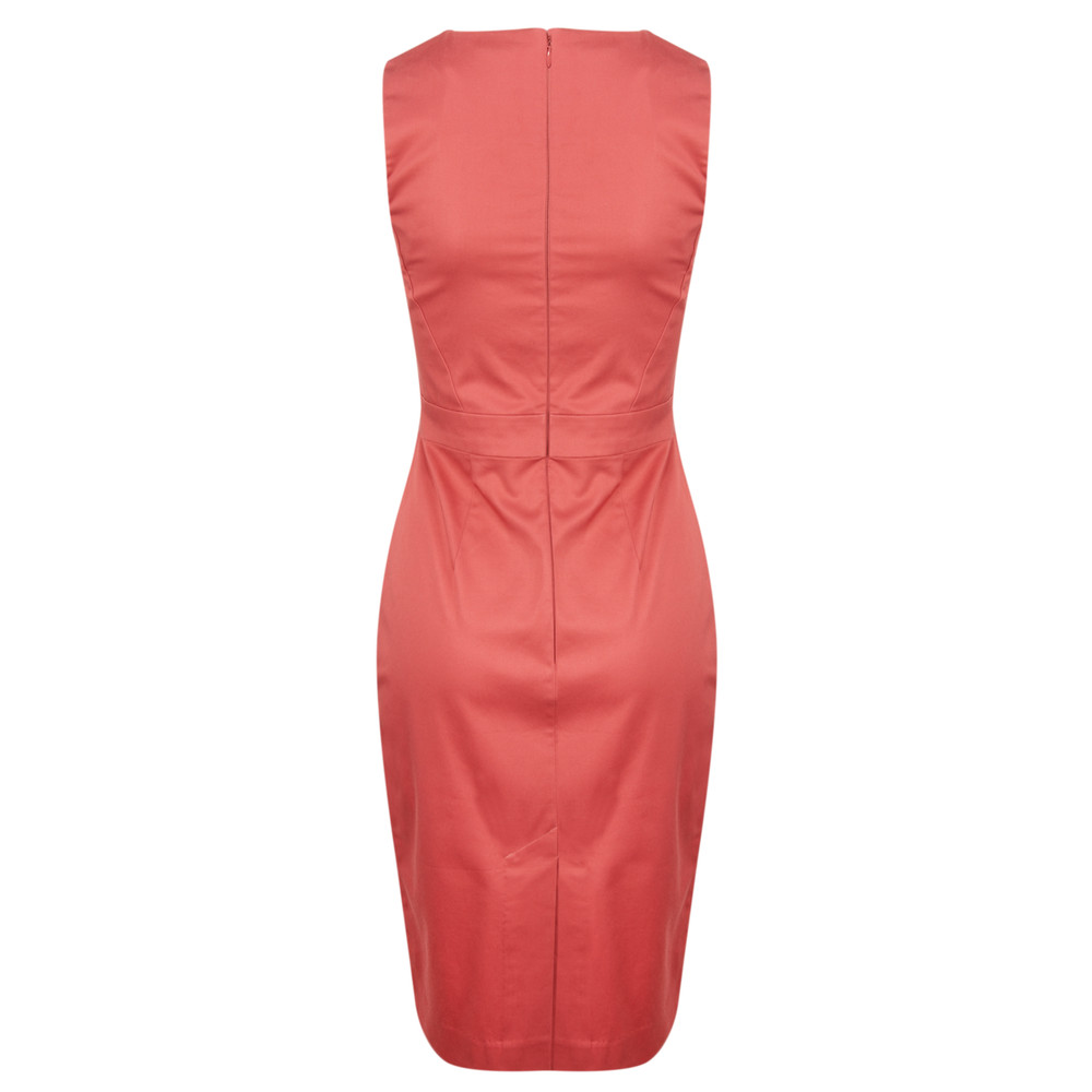 French Connection Wizard Sleeveless Dress in Dusted Coral