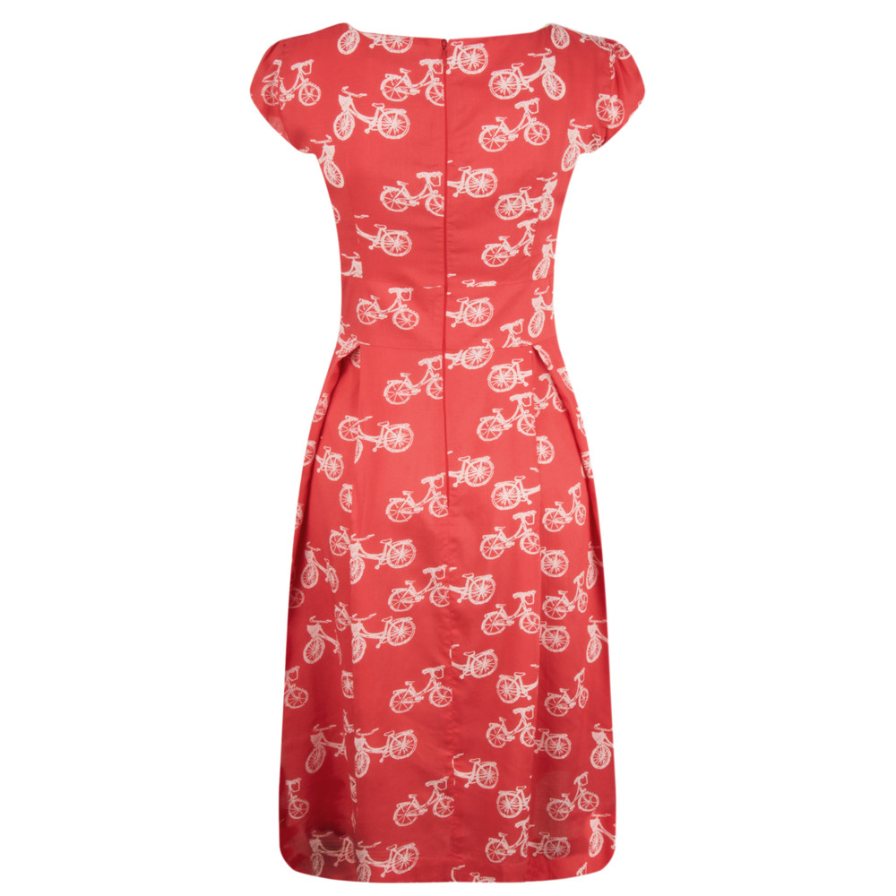 Great Plains Velo Bike Print Dress in Balloon