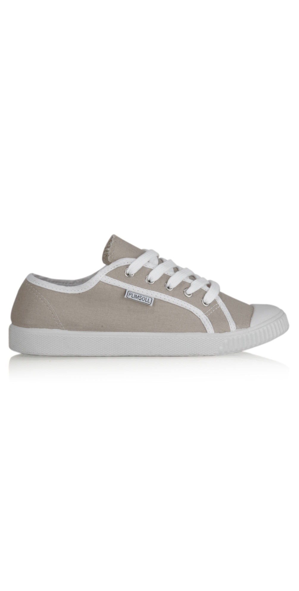Plimsoll Traditional Canvas Plimsoll in Grey