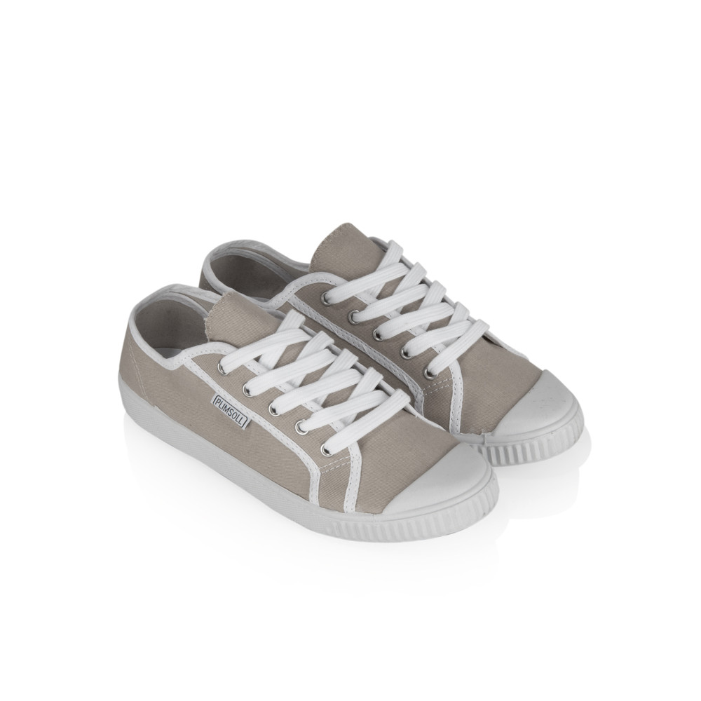 Plimsoll Traditional Canvas Plimsoll in Grey
