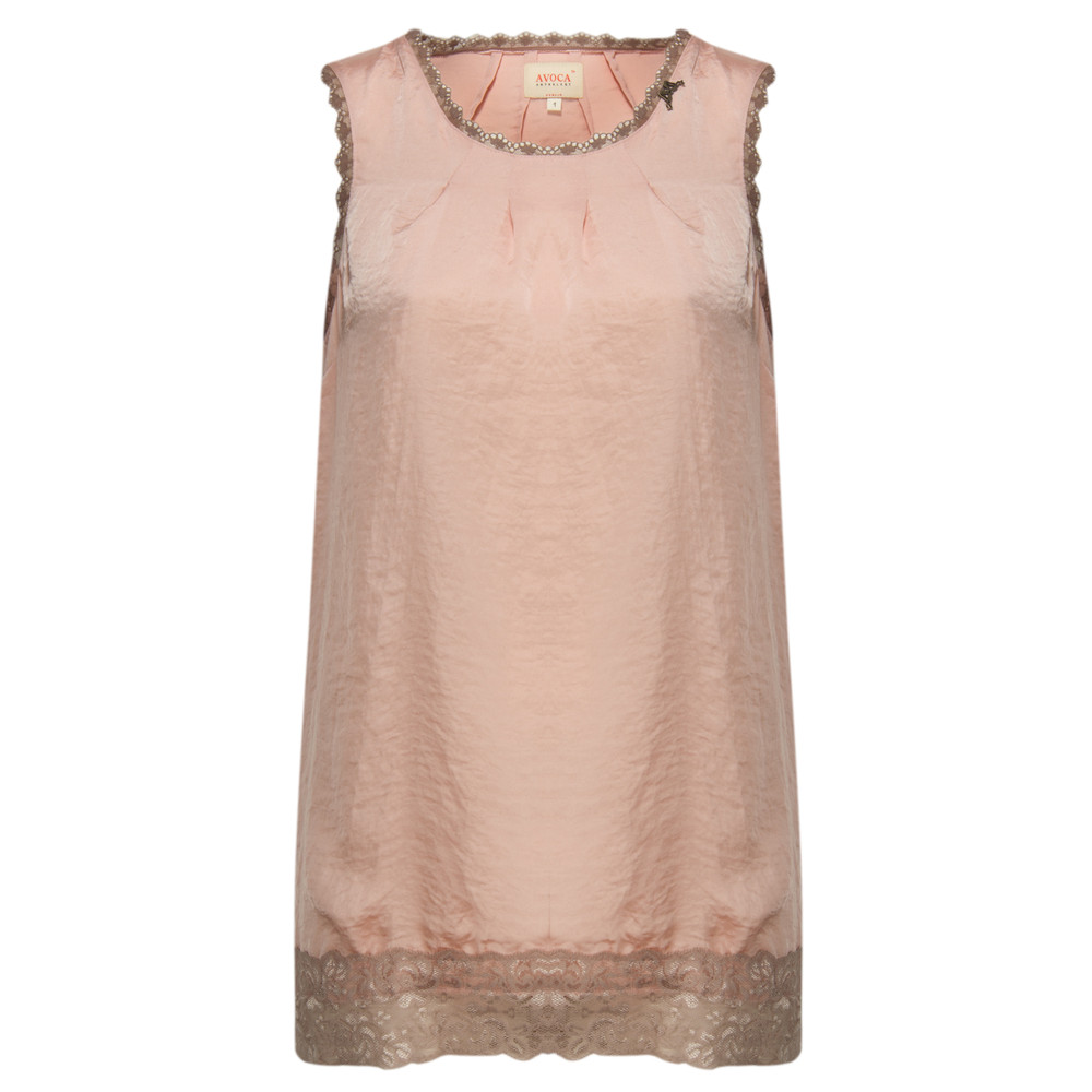 Avoca Claro Shell Top in Rosy