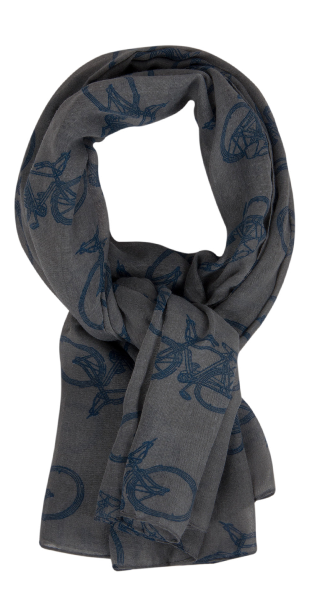 Lua Bicycle Scarf in Grey