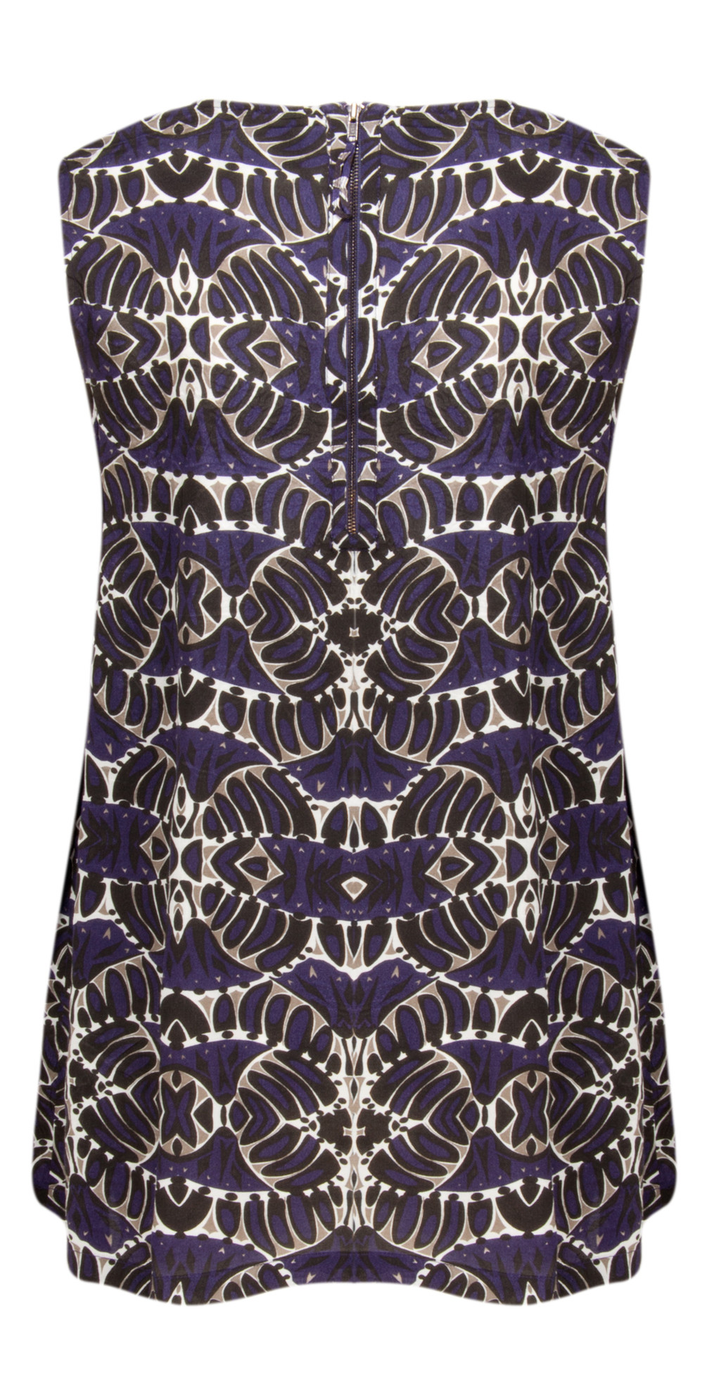 Masai Clothing Eloise Top in 771-GrapePrint