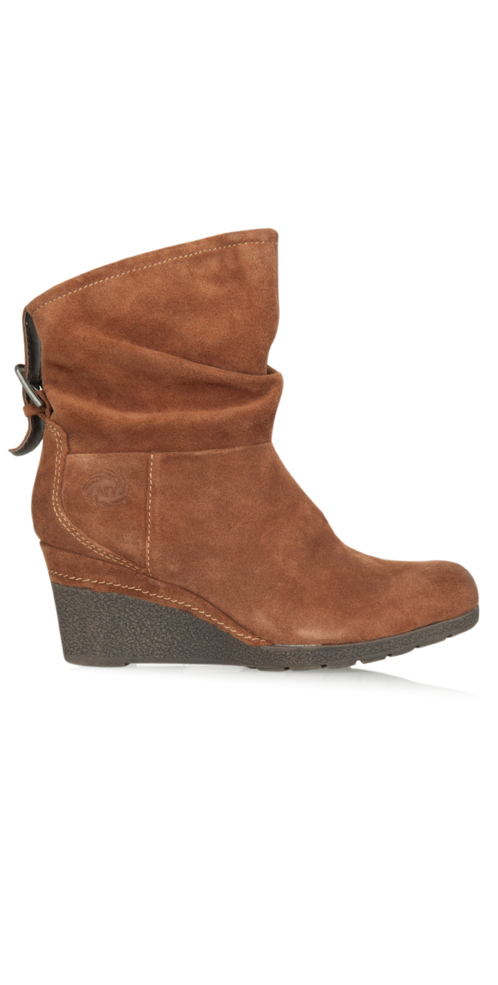 Marco Tozzi Wedge Calf Boot in Muscat