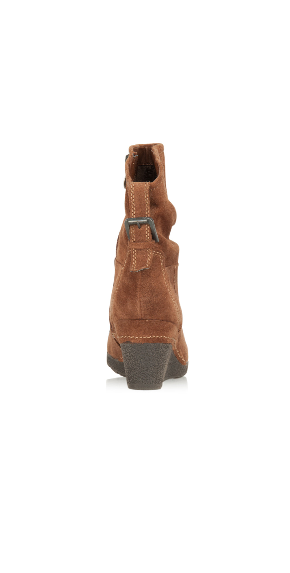 Marco Tozzi Wedge Calf Boot in Muscat