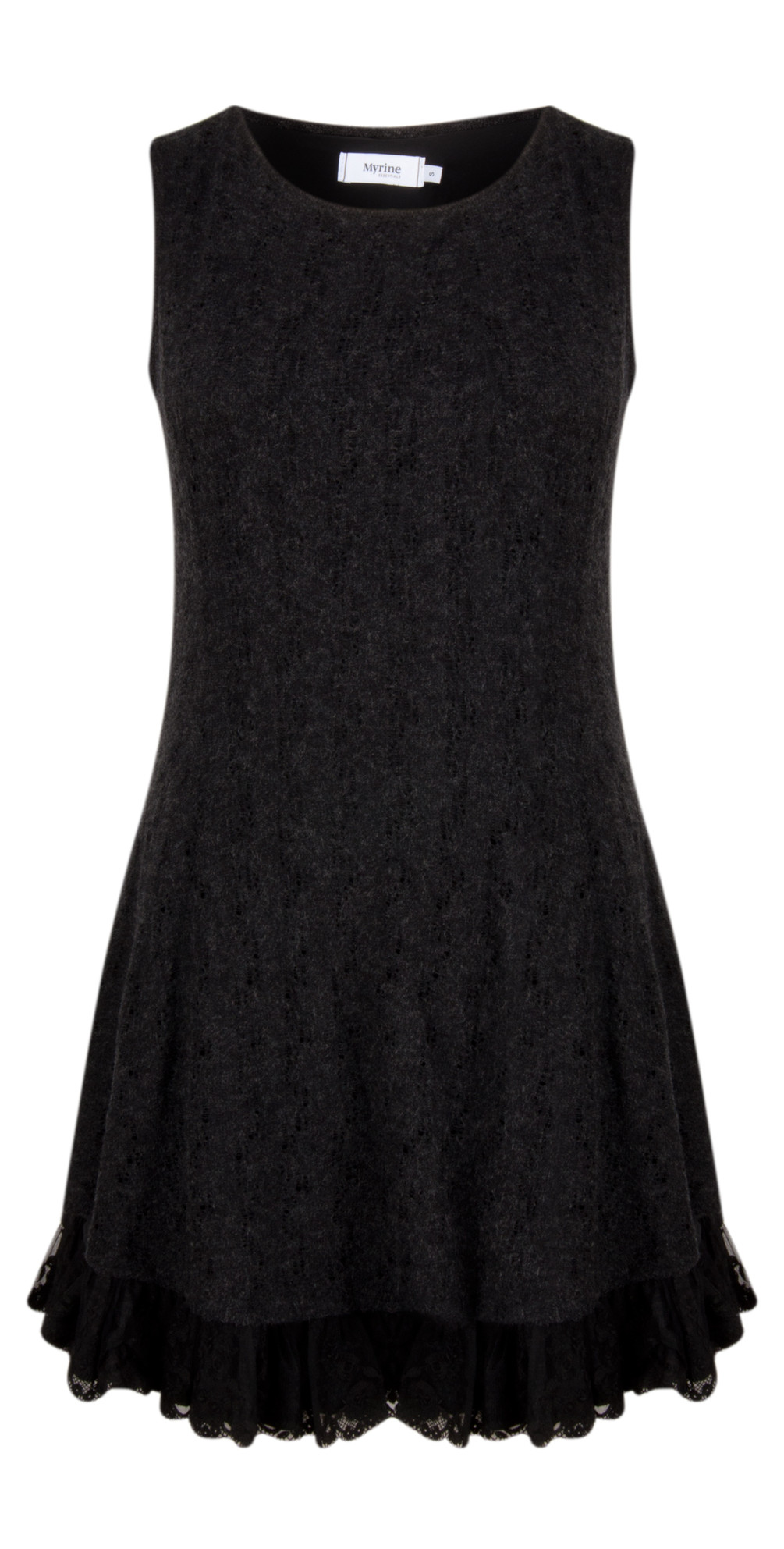 Myrine Areal Dress in Black