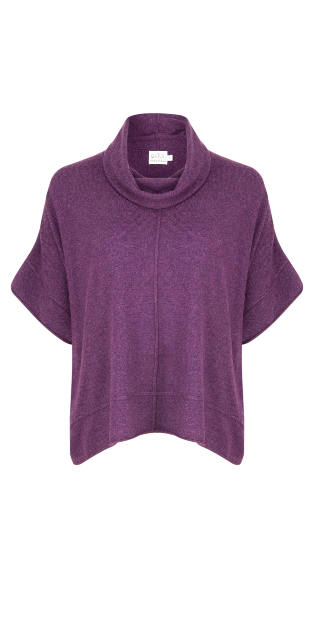 Masai Clothing Filiti Knit Top in 771-Purple