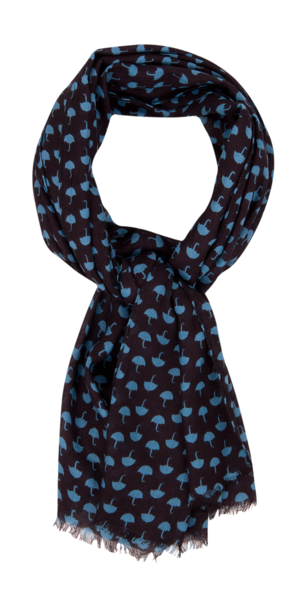 Great Plains Let It Rain Scarf in Black
