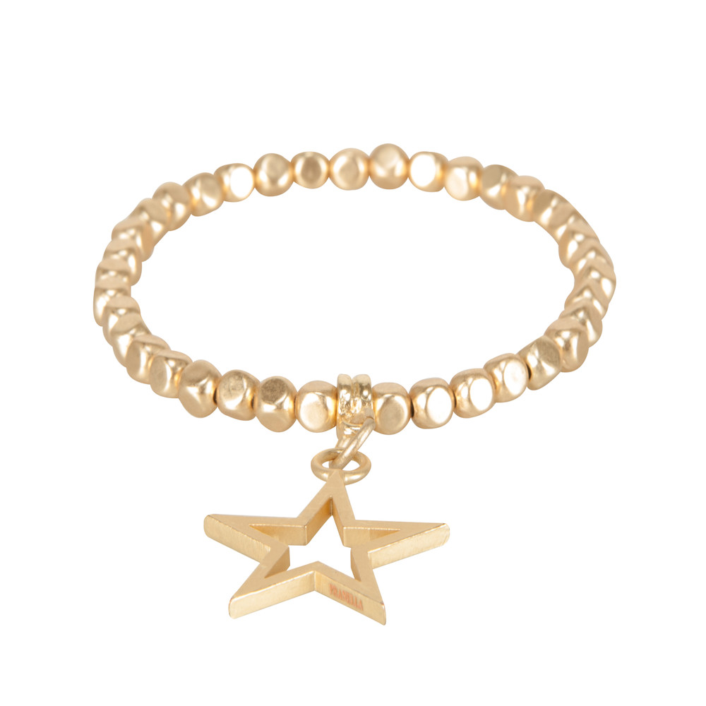 Pranella Matilda Star Bracelet in Gold