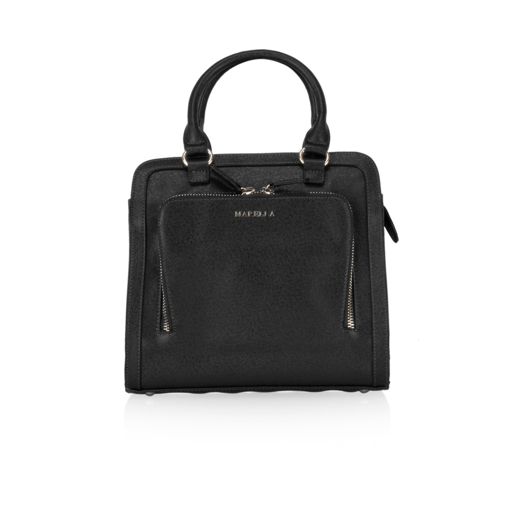 Marella Duna Pleather Handbag in Black