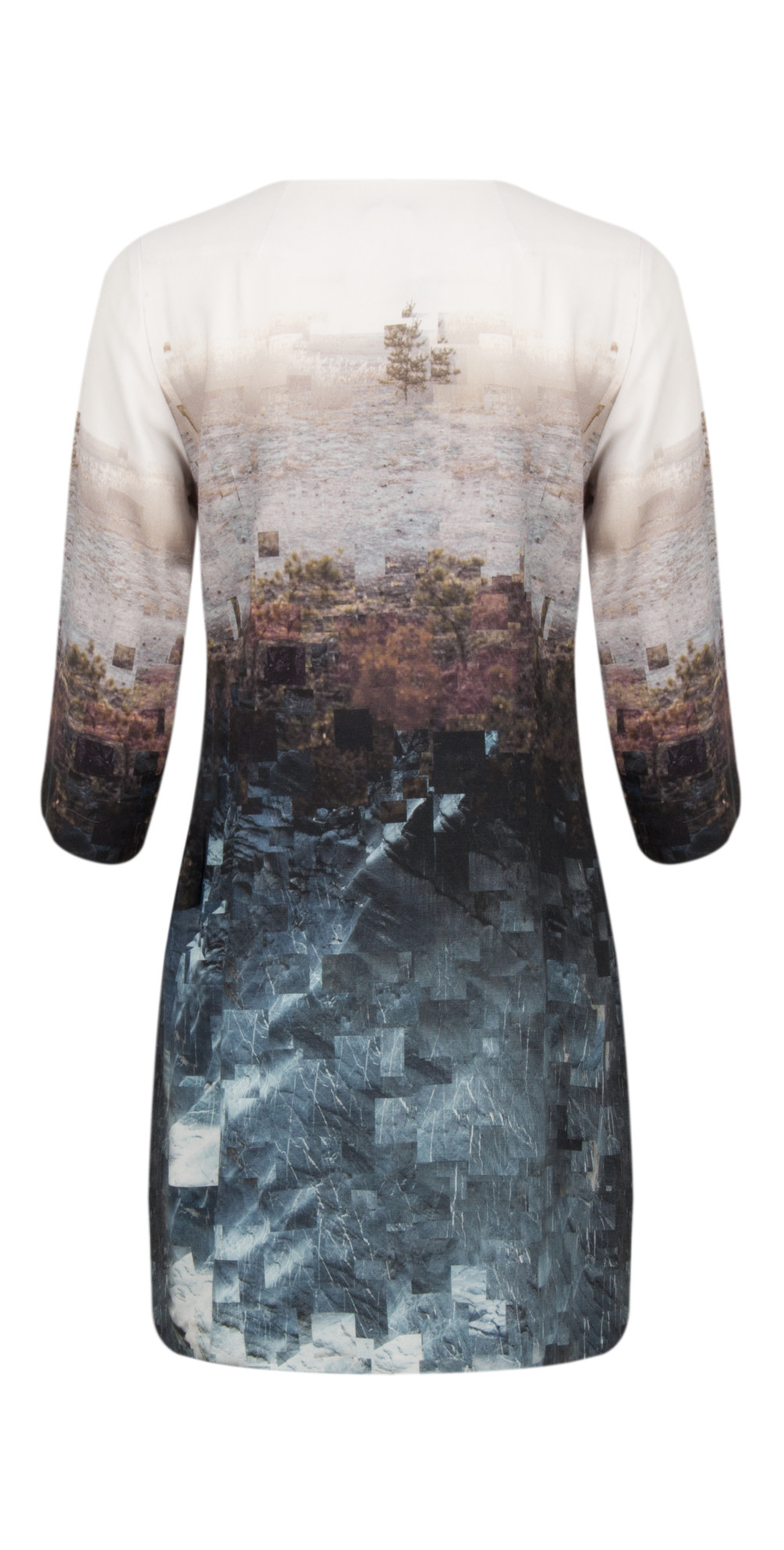 Stills Clothing Photoprint Dress in Mirage
