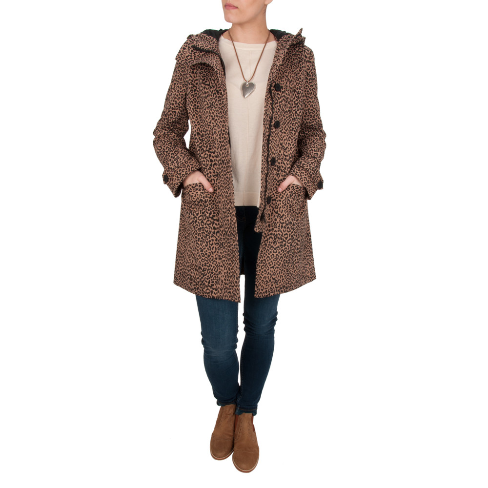 Great Plains Top Cat Print Mac in Cumin