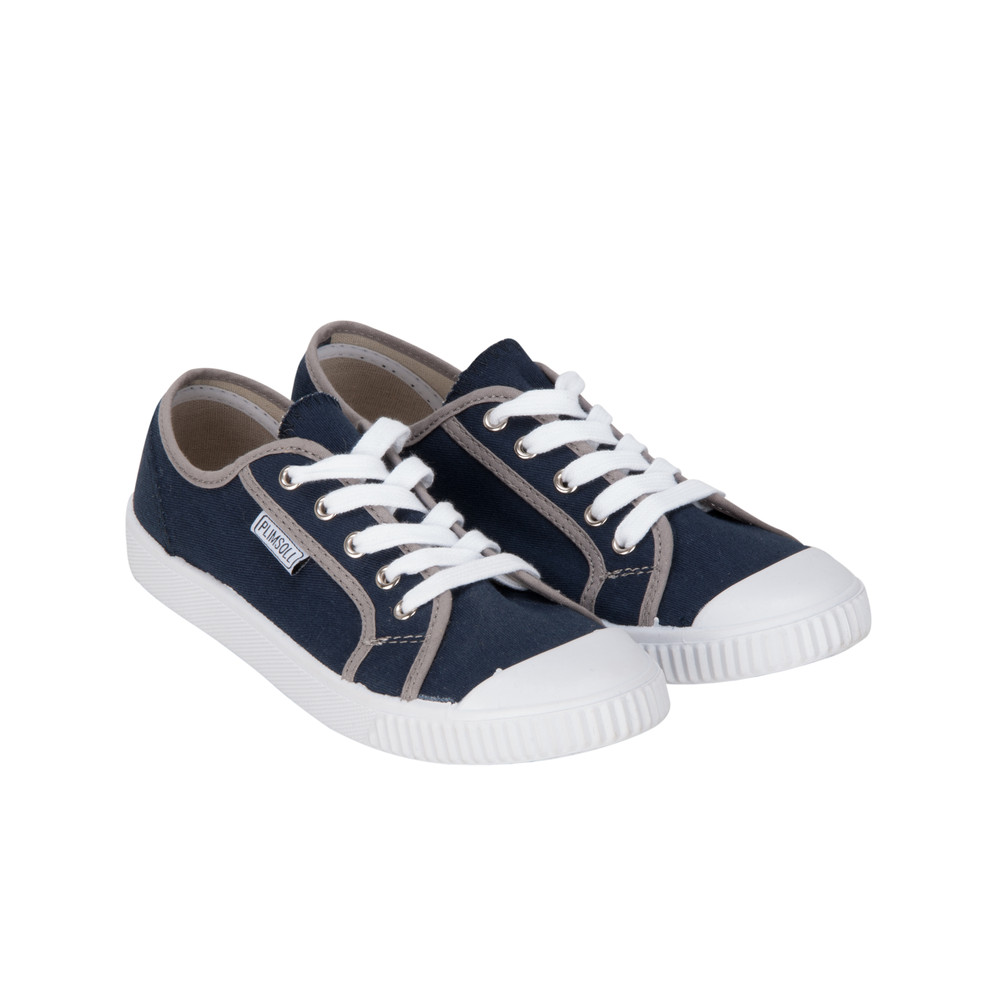 Plimsoll Canvas Plimsoll in Navy