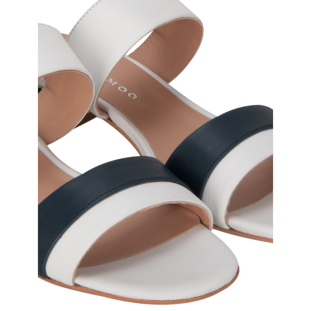 Vanilla Moon Shoes Dimaro Leather Sandal in Navy