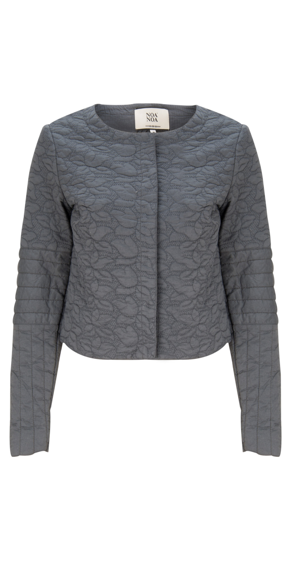Noa Noa Long Sleeve Kuluk Jacket in Turbulence