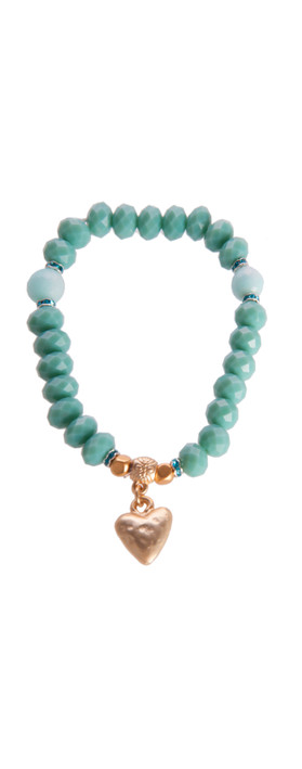 Pranella Seychelles Crystal Bracelet in Sky