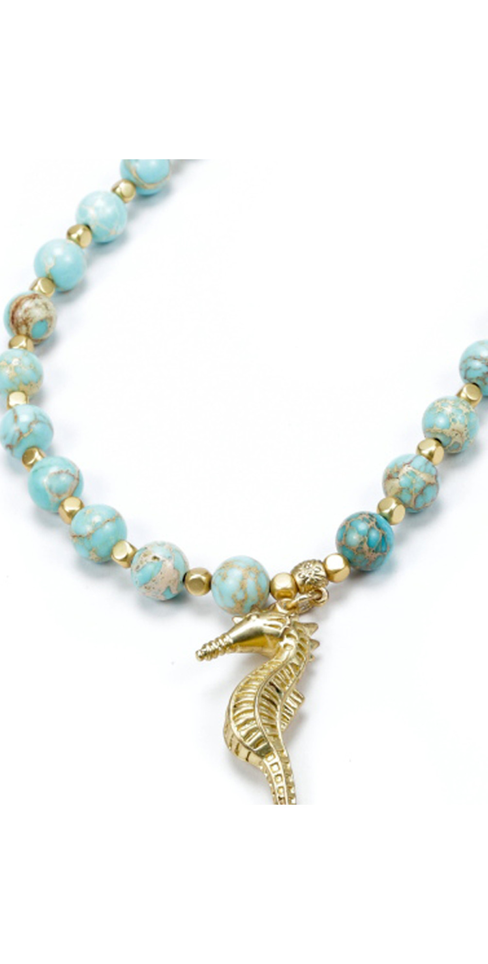 Pranella Seychelles Murial Necklace in Turquoise