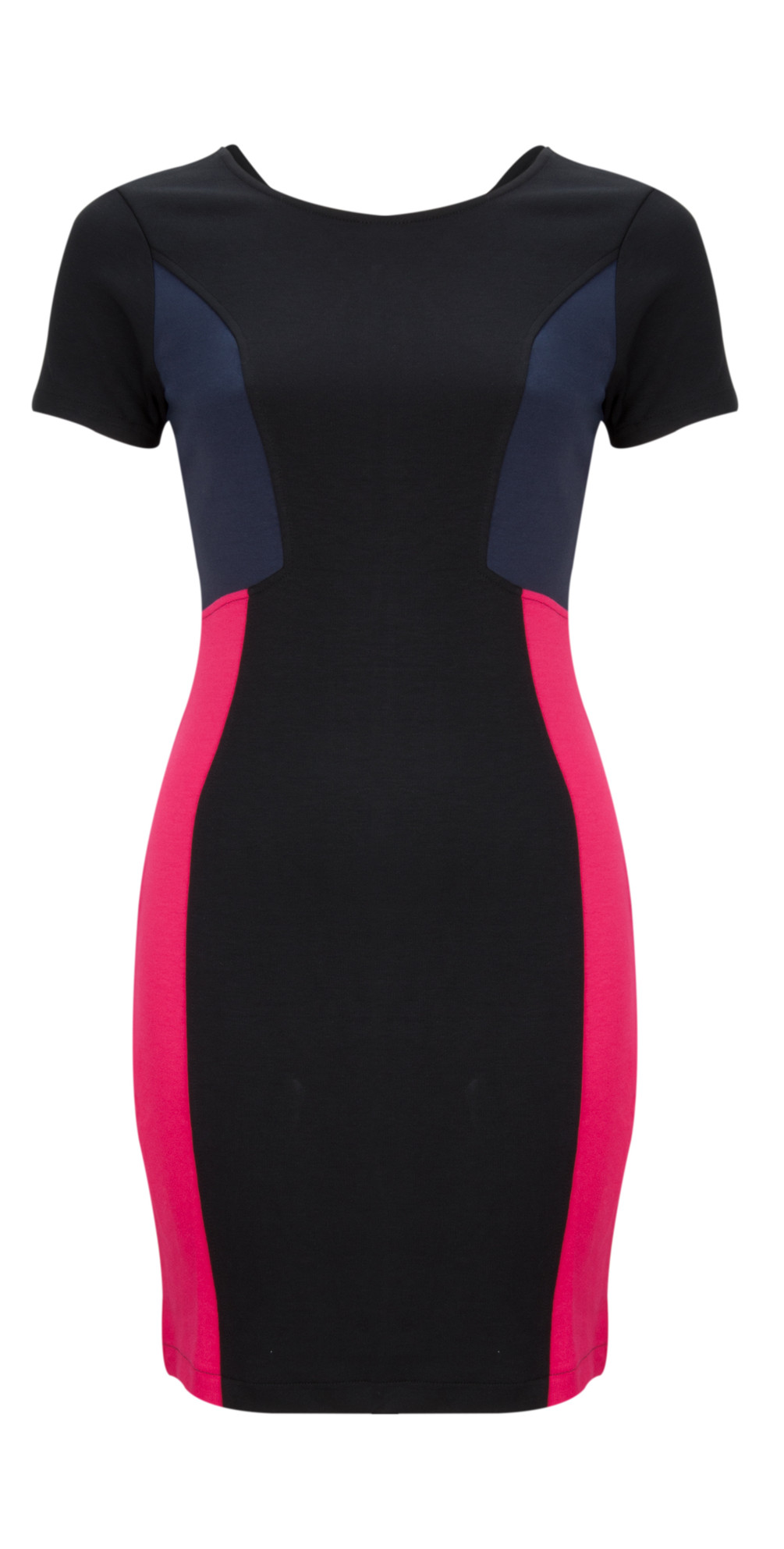 French Connection Manhattan Midi Dress in Black