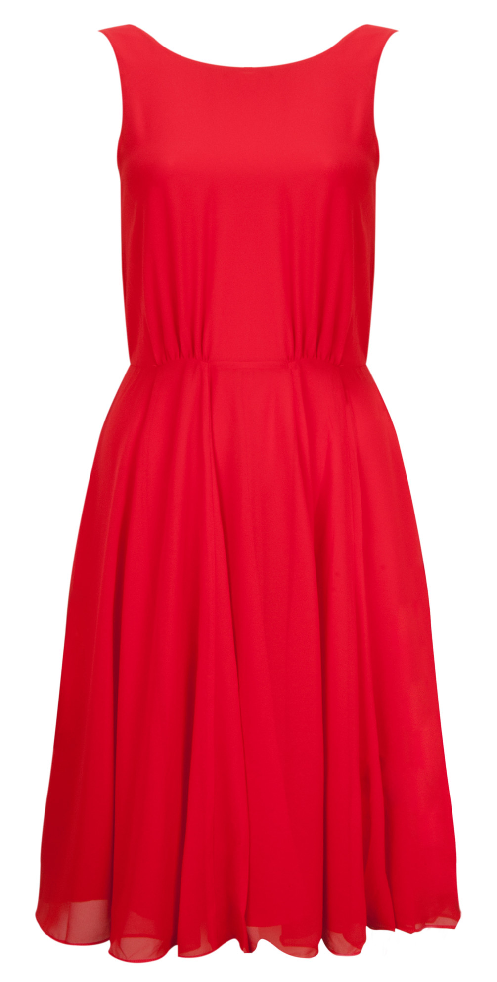 French Connection Winter Spells Dress in Royal Scarlet