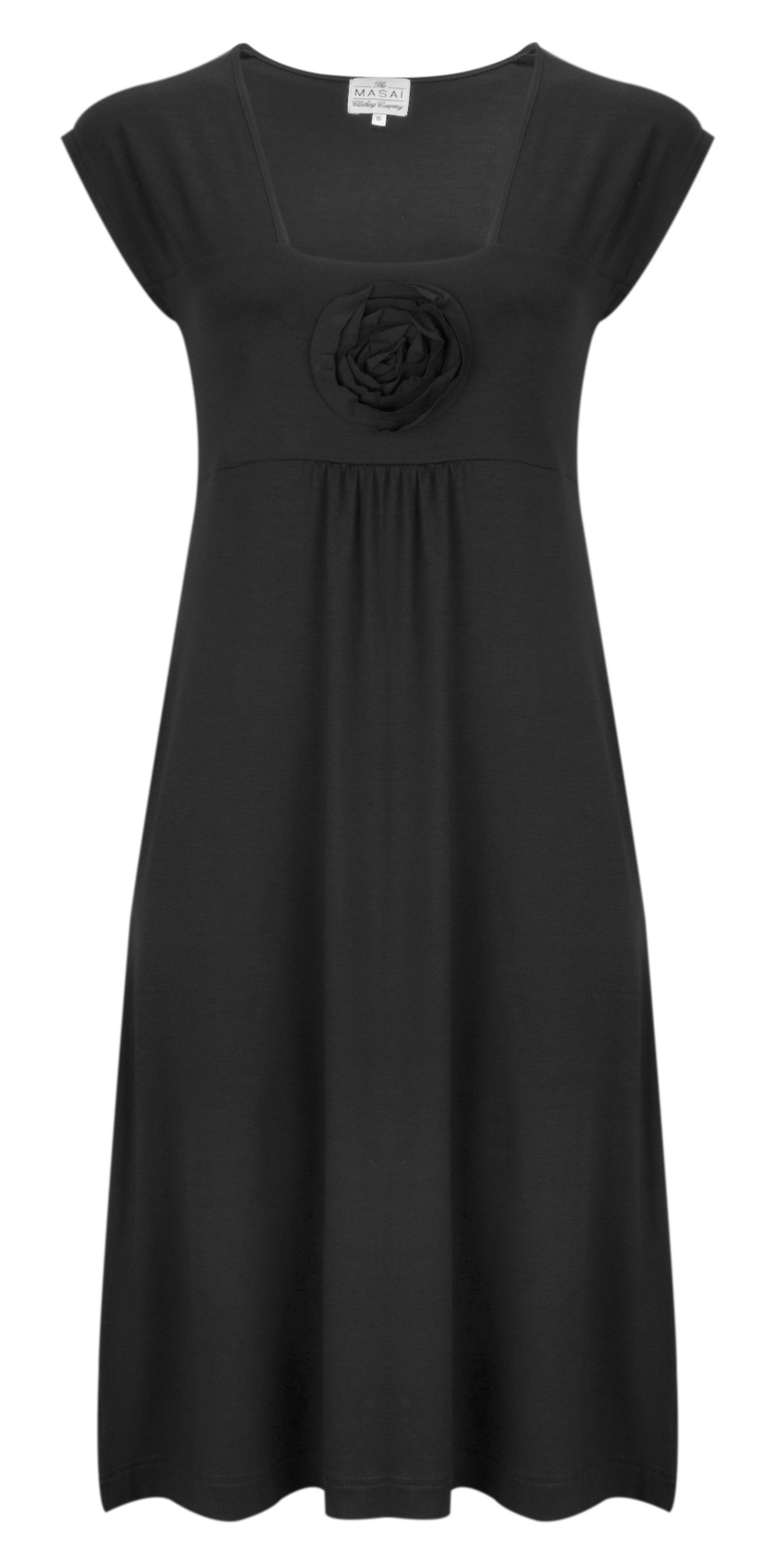 Masai Clothing Orly Fitted Dress in Black 3
