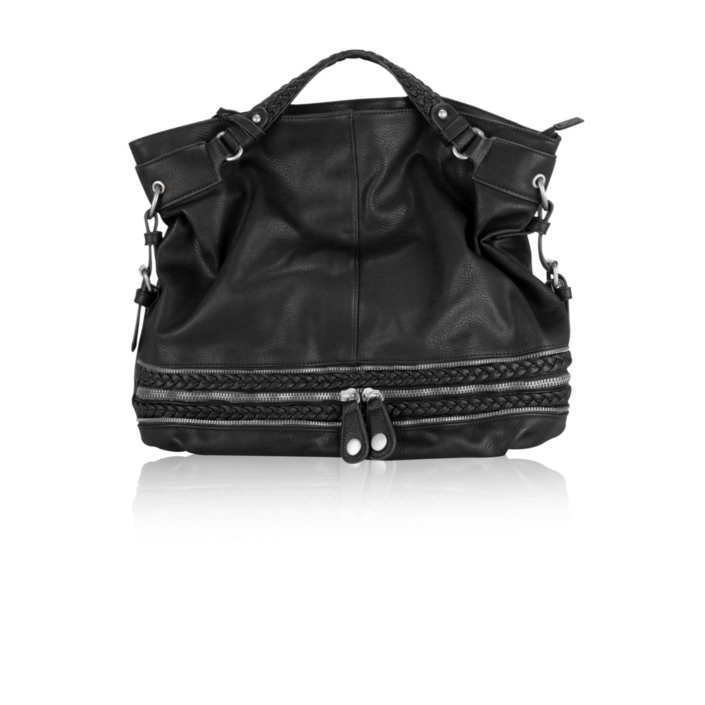 Marco Tozzi Imit Nappa Grab Bag in Black