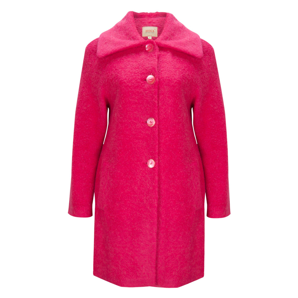 Avoca Lori Coat in Magenta